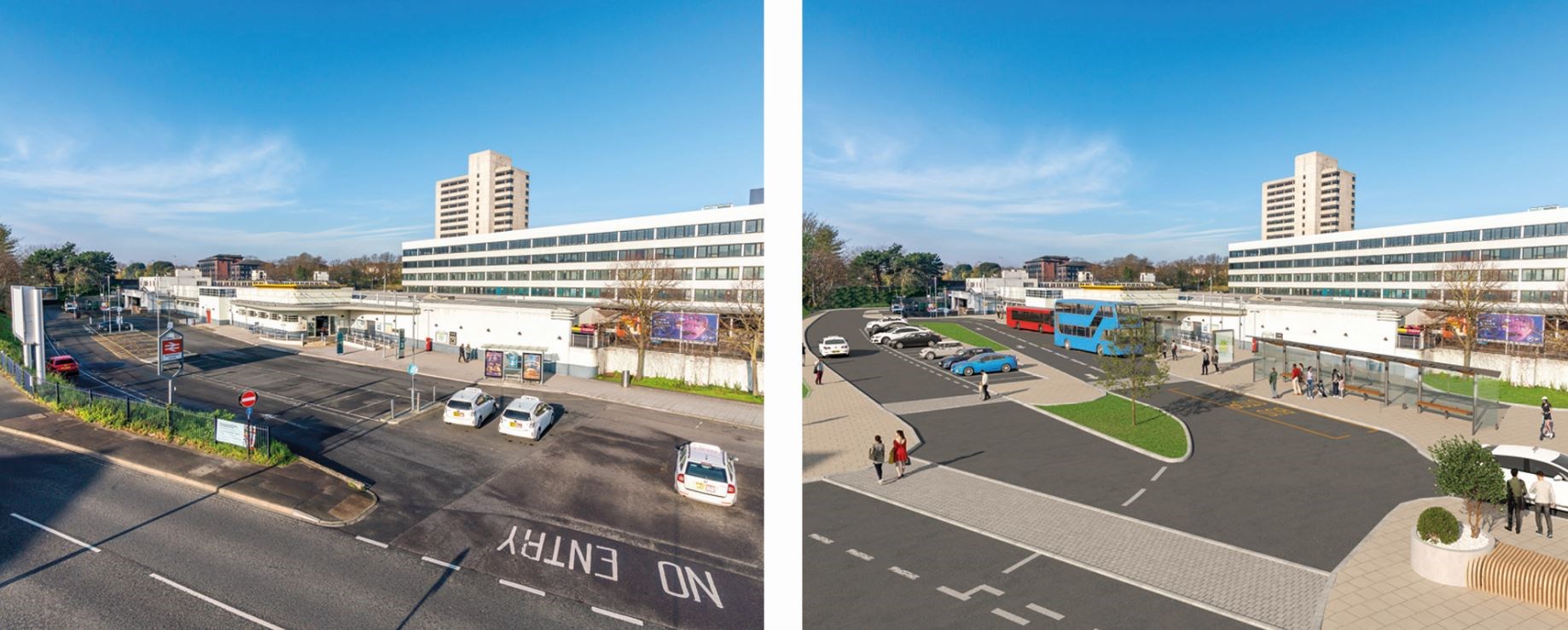 Please note, above CGI is a representation of how the scheme may look ...
